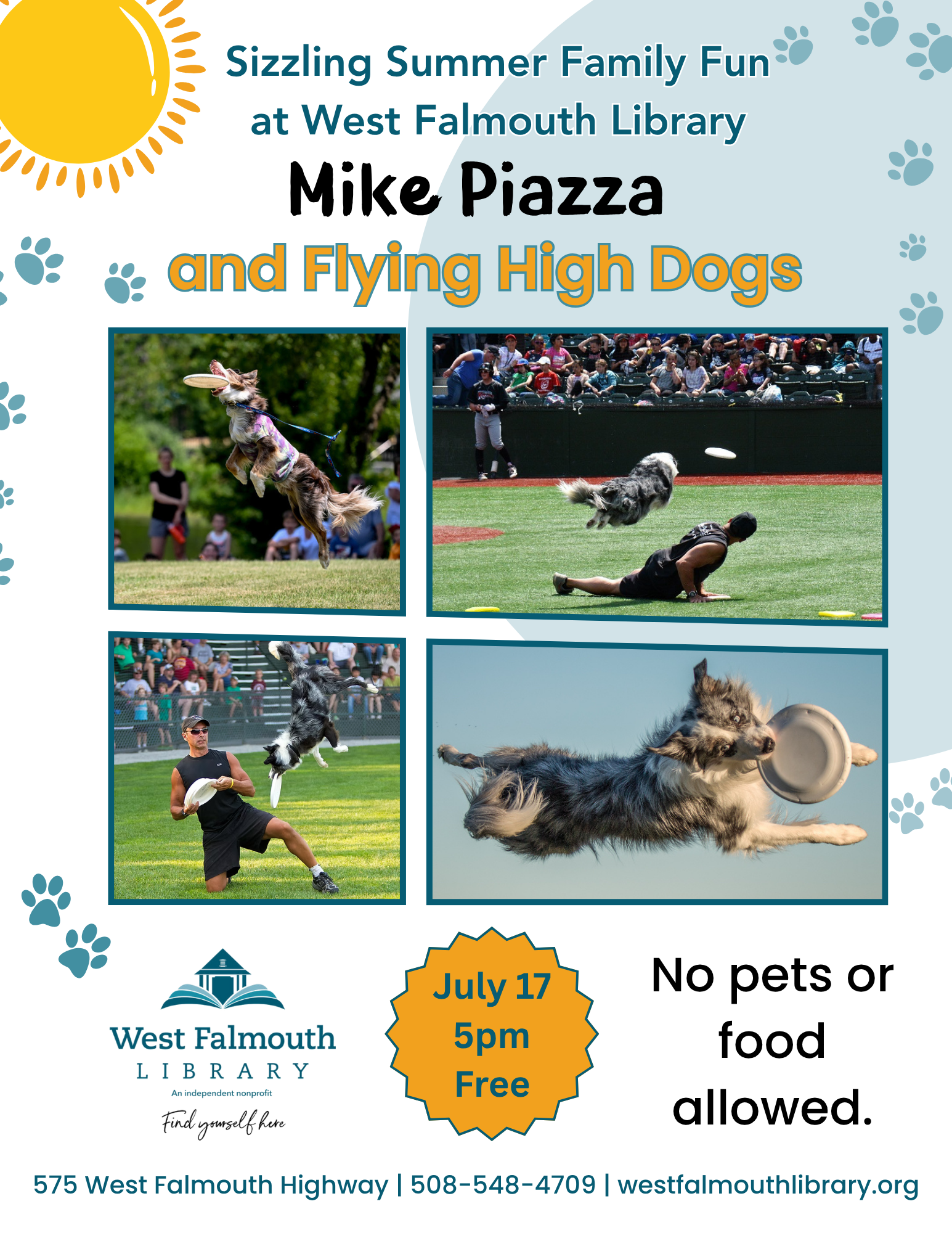 Mike Piazza and Flying High Dogs | West Falmouth Library